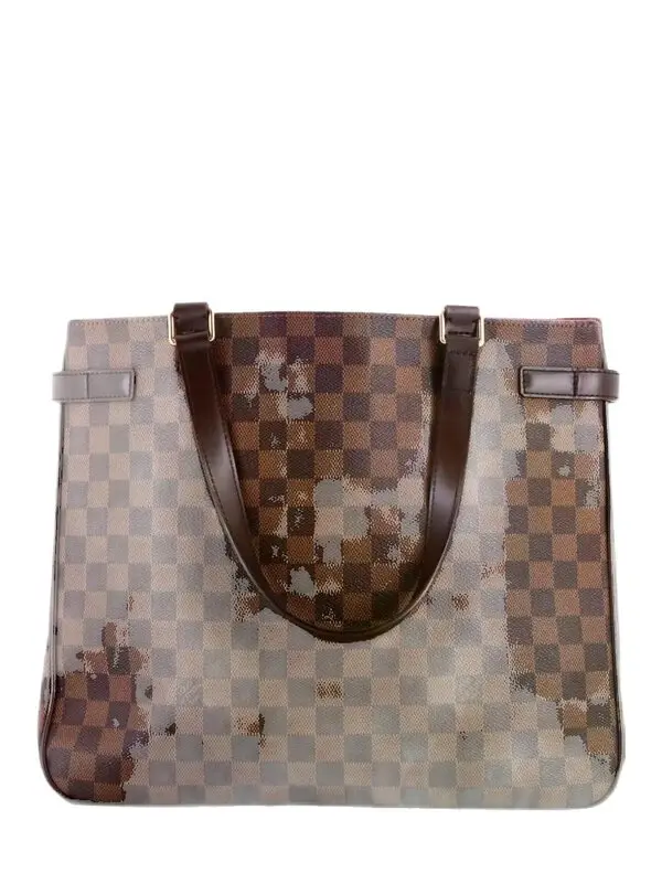 LOUIS VUITTON Uzes Handbag Damier Tote Bag - Brown