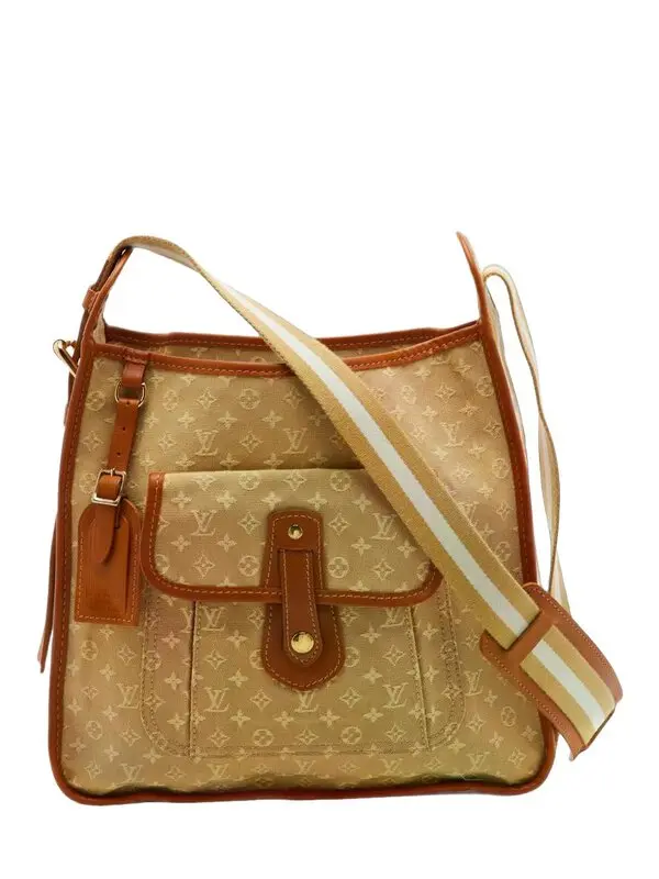 LOUIS VUITTON 2005 Mary Kate Besace Monogram Mini Lin Shoulder Bag - Neutrals