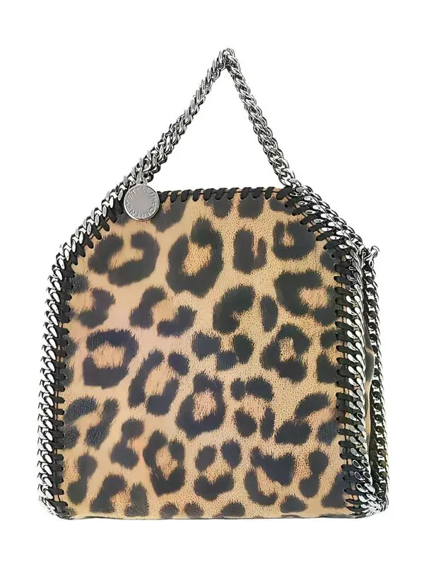 Stella McCartney Falabella Leopard-print Tote Bag - Neutrals