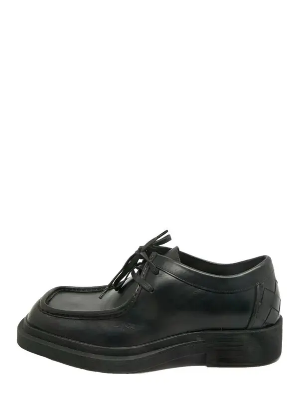 Bottega Veneta Ben Lace-up Derby Shoes - Black