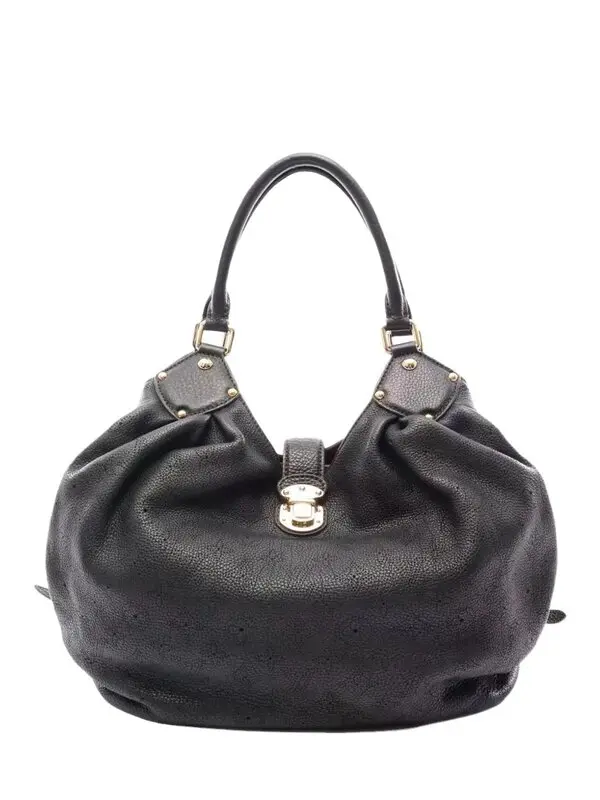 LOUIS VUITTON 2011 Mahina L Shoulder Bag - Black