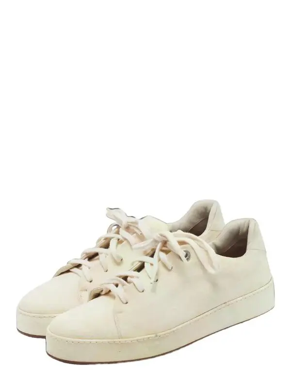 Loro Piana Nauges Suede Sneakers - Neutrals