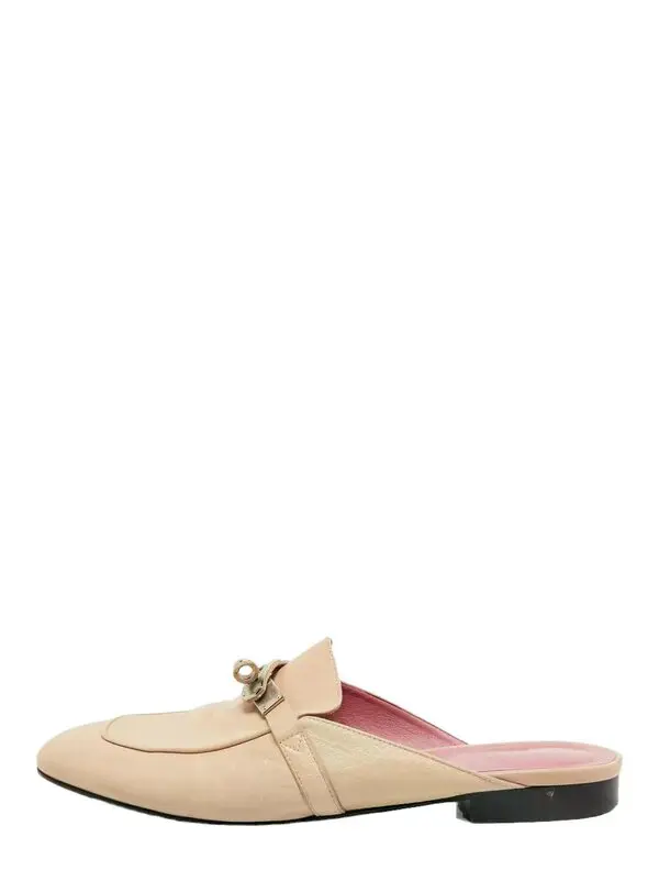 Hermès Oz Buckle Mules - Neutrals