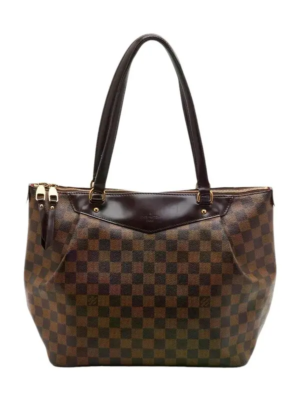 LOUIS VUITTON 2011 Gm Westminster Damier Ebene Tote Bag - Brown