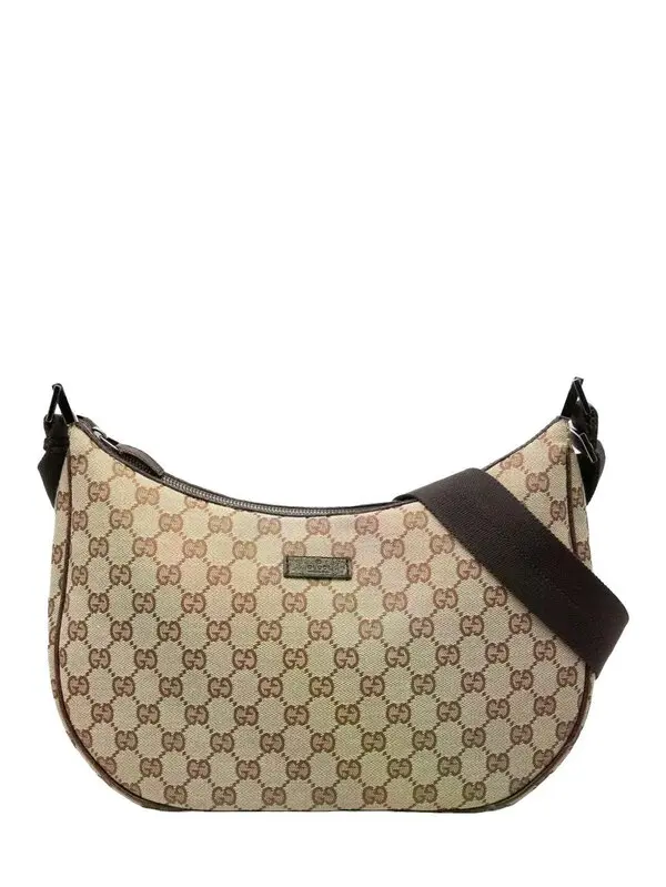 Gucci 2000-2015 Gg Canvas Crossbody Bag - Neutrals