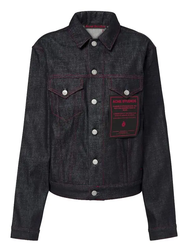 Acne Studios Re-edition Denim Jacket - Blue