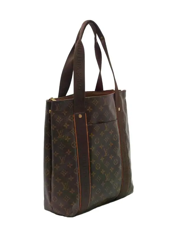 LOUIS VUITTON 2008 Cabas Beaubourg Monogram Tote Bag - Brown