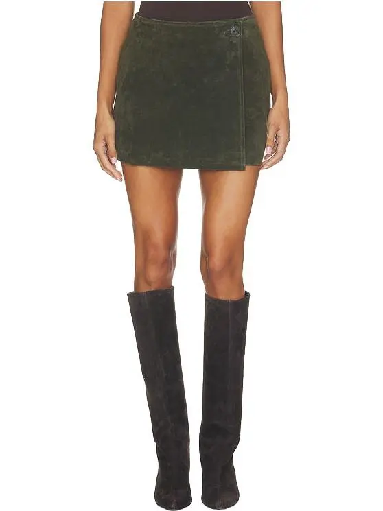 Blanknyc Spicy Herbs Skirt In . Also - Green