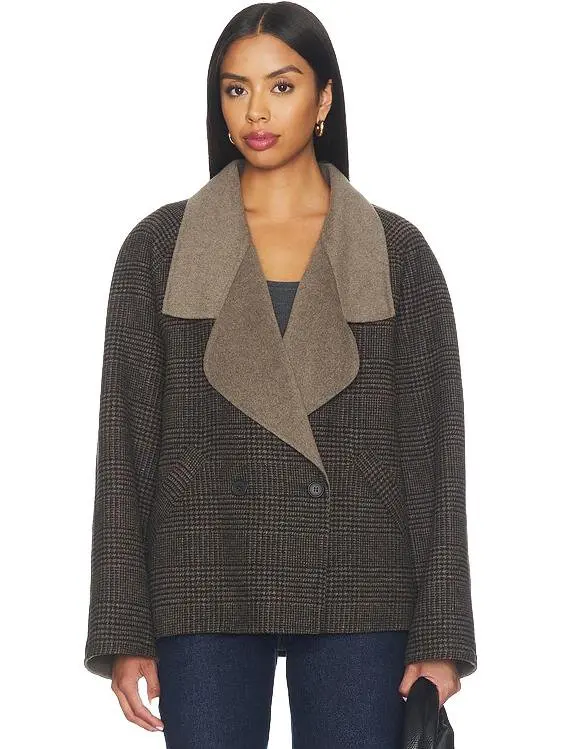 FAVORITE DAUGHTER The Cameron Coat In . Also - Brown