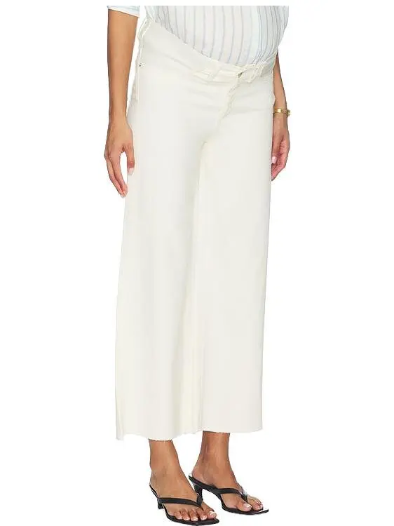 DL1961 Hepburn Wide Leg Maternity Jeans In . Also - Ivory