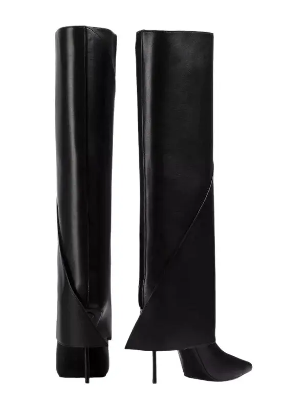 LE SILLA Futura Gaiter-detail Boots - Black