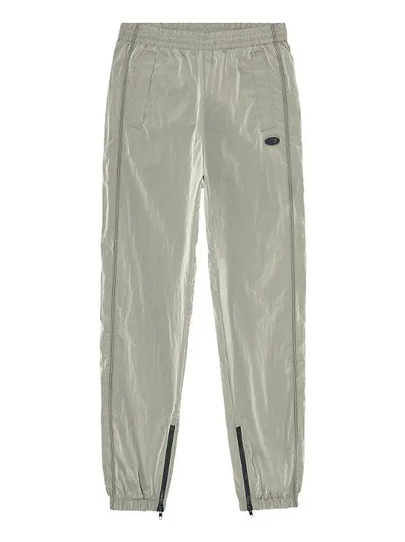 DIESEL® Logo-patch Crinkle Nylon Trousers - 5ae