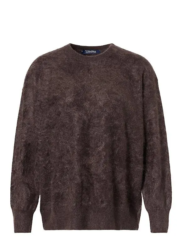 Max Mara Brushed Cashmere Jumper - Brown