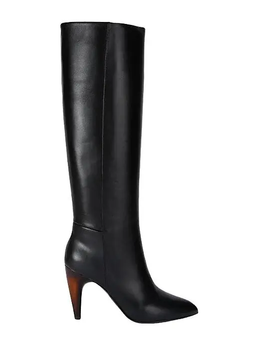 Isabel Marant Étoile Jany Knee-high Leather Boots - Black