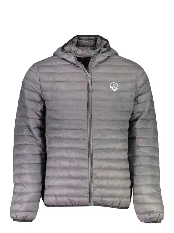 NORTH SAILS Quilted Hooded Jacket - Grey
