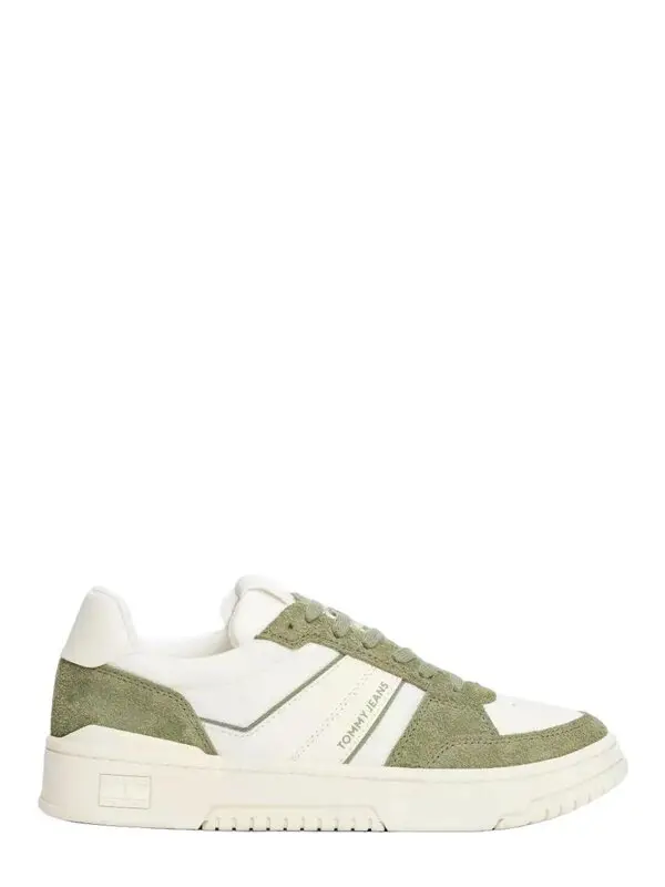 Tommy Hilfiger Logo-lettering Sneakers - Neutrals
