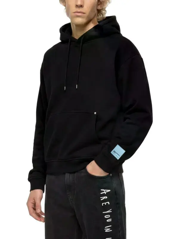 Karl Lagerfeld X Pietro Terzini Boxy Hoodie - Black