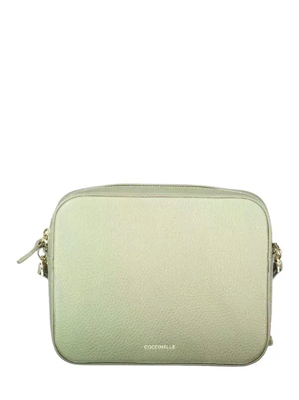 COCCINELLE Marvin Logo-print Cross Body Bag - Green