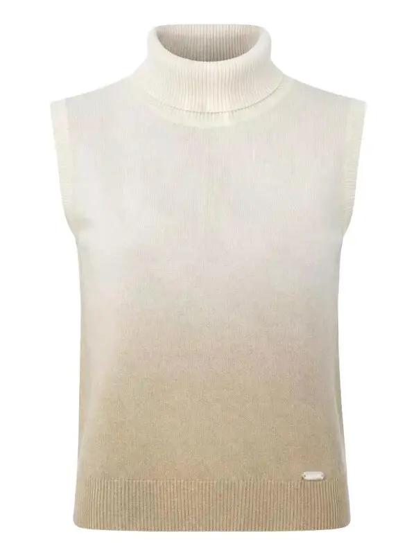 BALDININI Ombré-effect Sleeveless Sweater - Neutrals