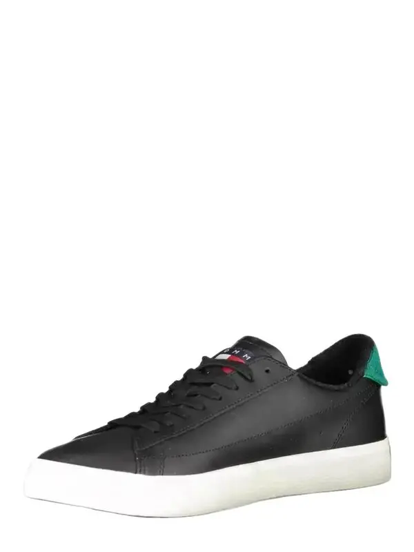 Tommy Hilfiger Logo-detail Sneakers - Black