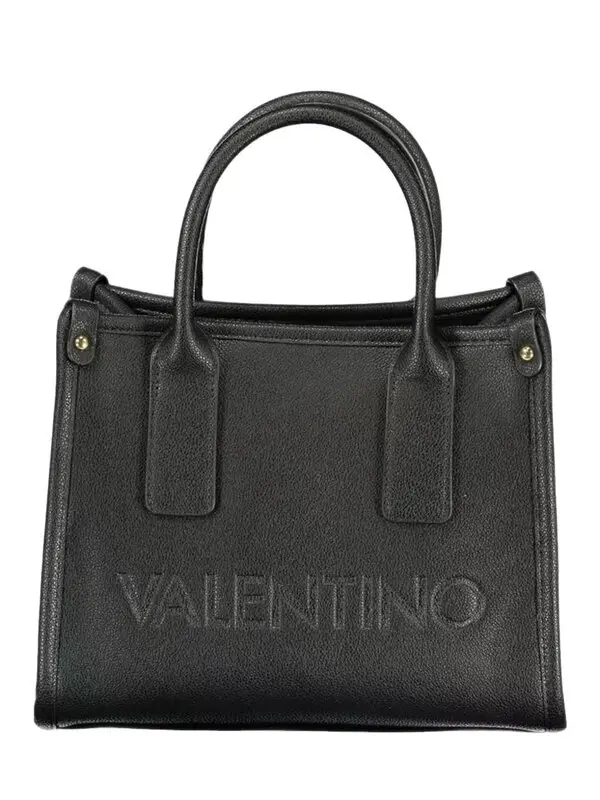MARIO VALENTINO Embossed-logo Tote Bag - Black