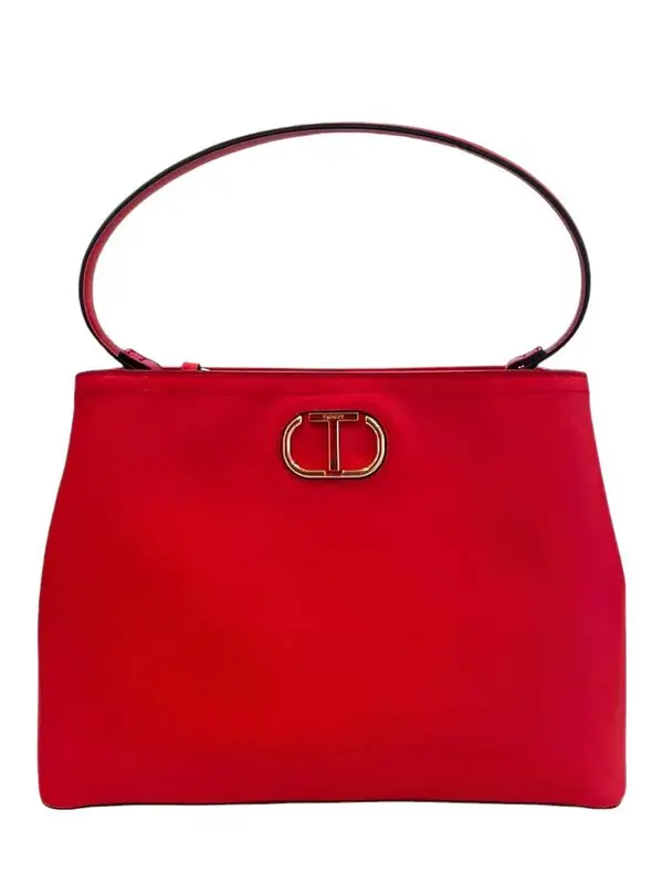 TWINSET Logo-plaque Shoulder Bag - Red