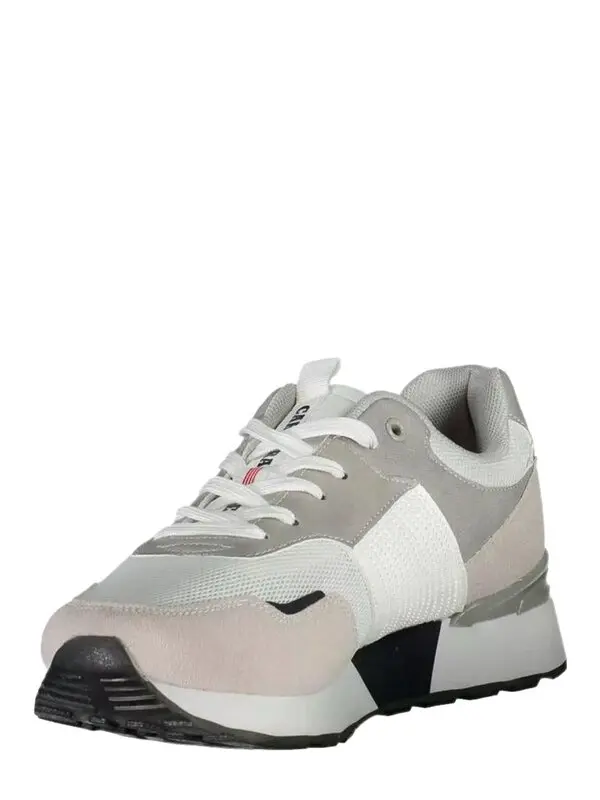 Carrera Eyewear Panelled Lace-up Sneakers - Grey