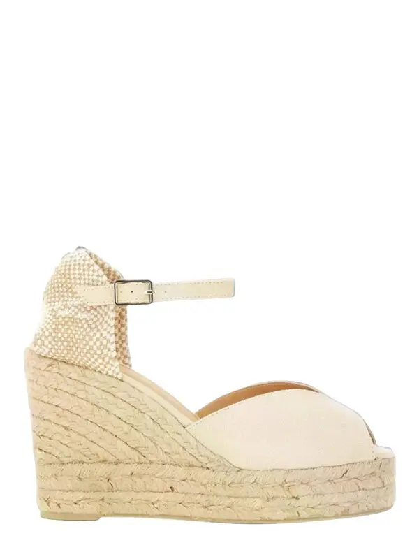 CastaÑer Chiarita Wedge Heeled Espadrilles - Neutrals