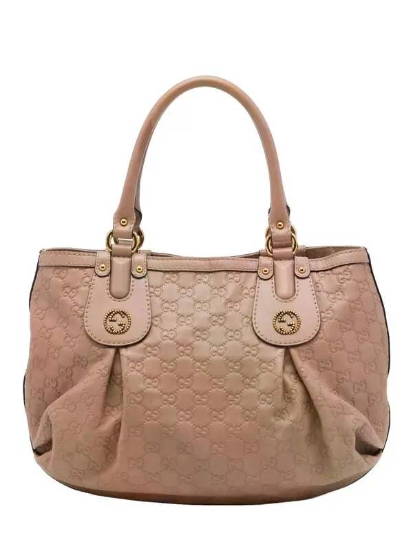 Gucci 2016-2026 Guccissima Scarlett Tote Bag - Brown
