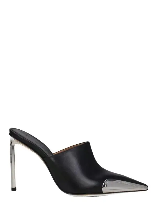 Off-White Metal-tip Leather Pumps - Black