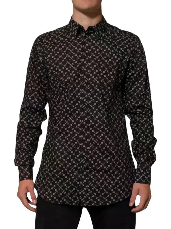 Dolce & Gabbana Floral-print Shirt - Brown