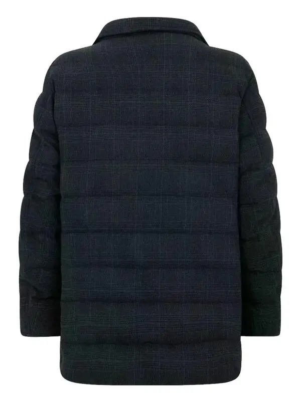 Herno Double-breasted Padded Jacket - Grey