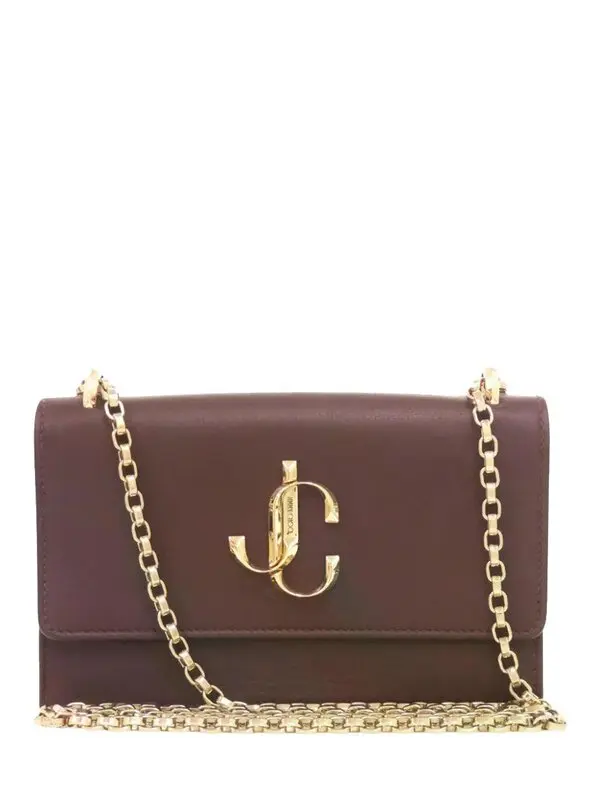 JIMMY CHOO 2000-2026 Calfskin Bohemia Chain Crossbody Bag - Red