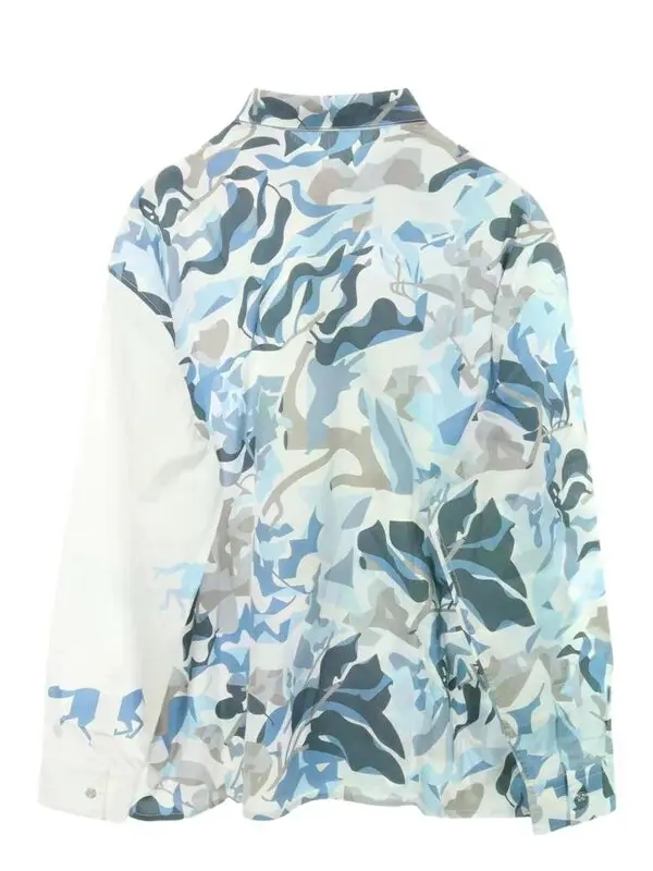 Hermès Puzzle Vegetal Shirt - White