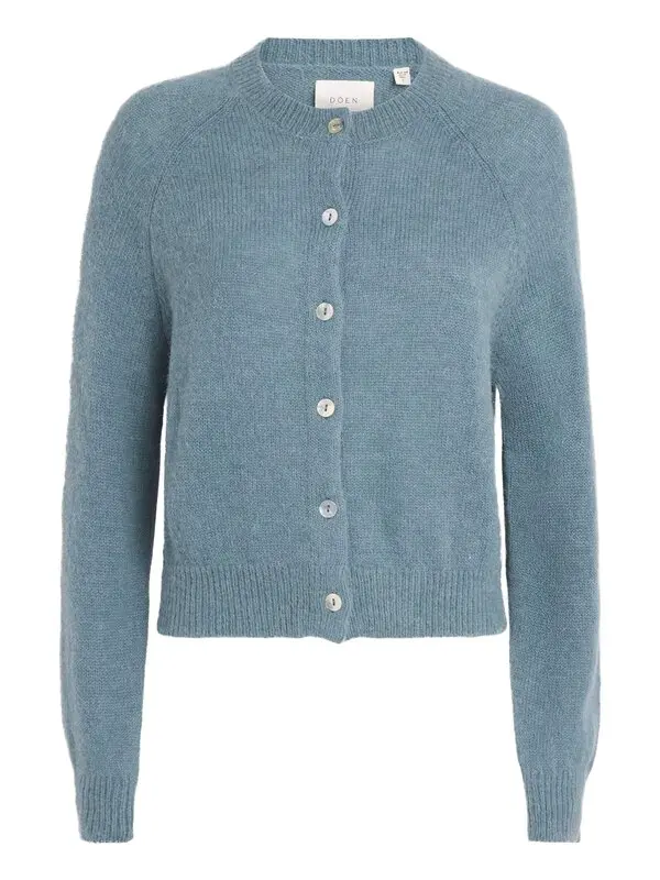 DÔEN Knit Petra Cardigan - Blue