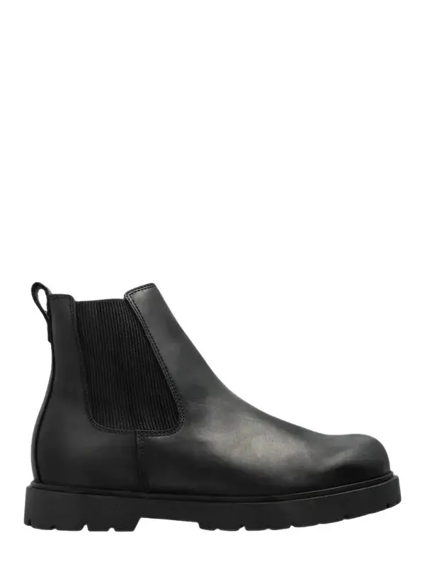 BIRKENSTOCK Highwood Leather Chelsea Boots - Black
