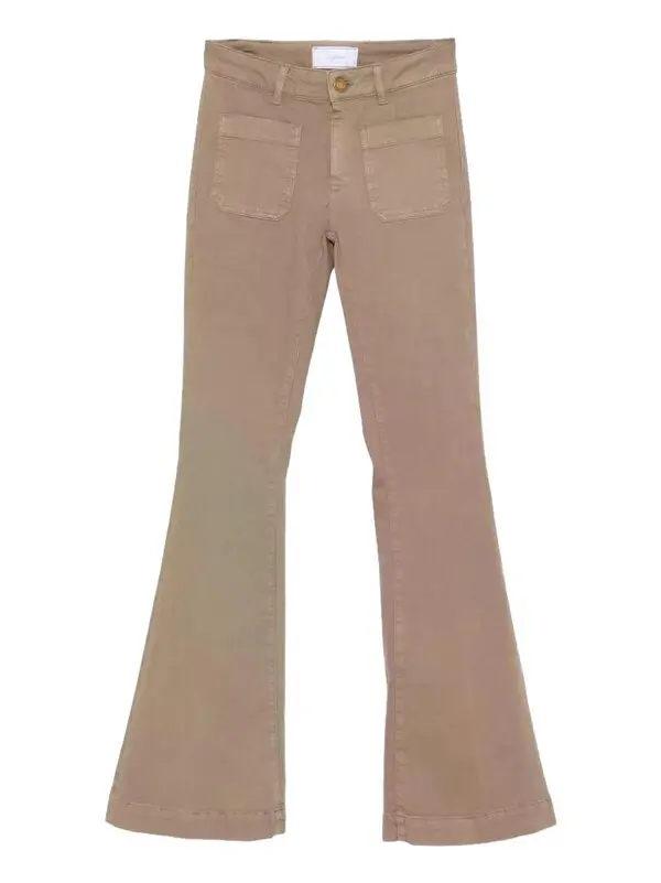 Seafarer Logo-embroidered Trousers - Neutrals