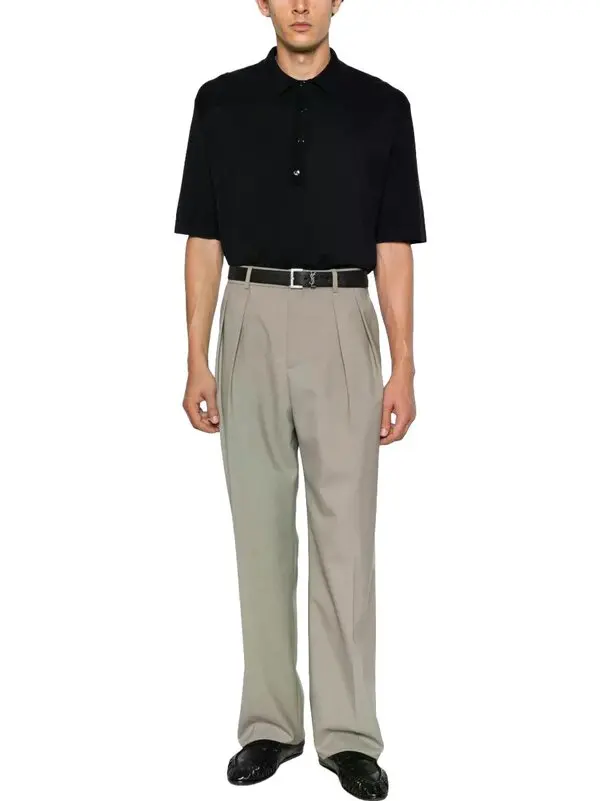 Saint Laurent Short-sleeve Sweater - Blue