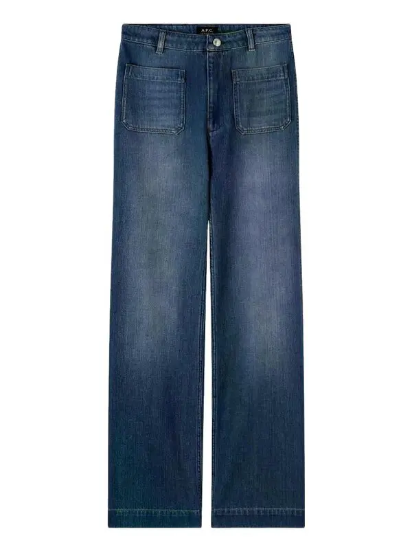 A.p.c. Victoria Straight-leg Jeans - Blue