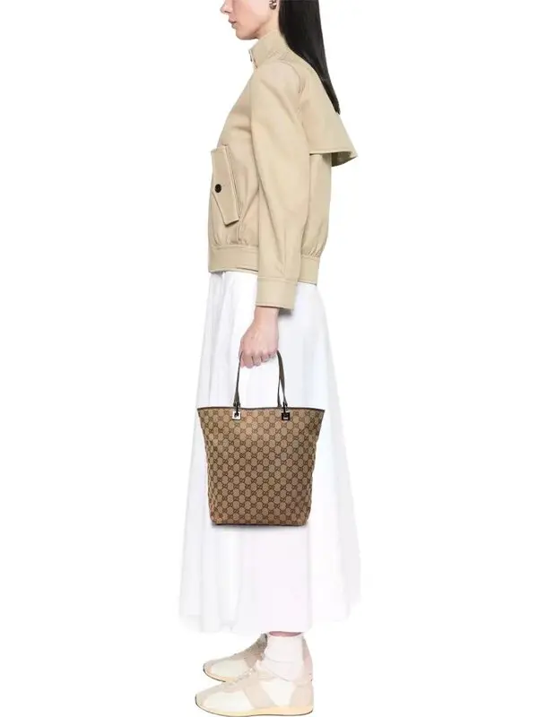 Gucci 2000-2015 Gg Canvas Tote Bag - Neutrals