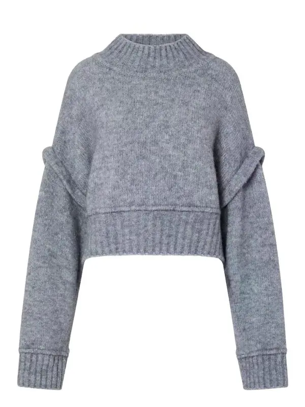 Liu Jo Wool And Alpaca Sweater - Grey