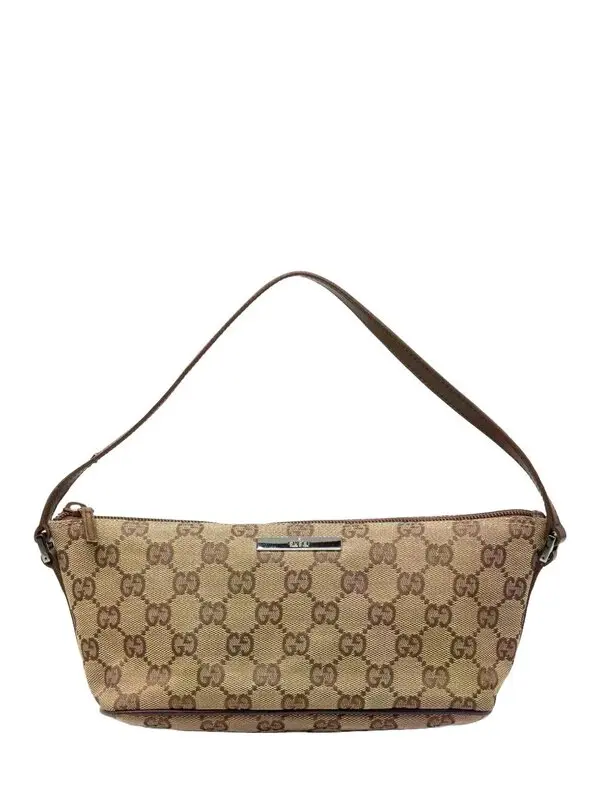 Gucci 2000-2015 Gg Canvas Boat Shoulder Bag - Neutrals