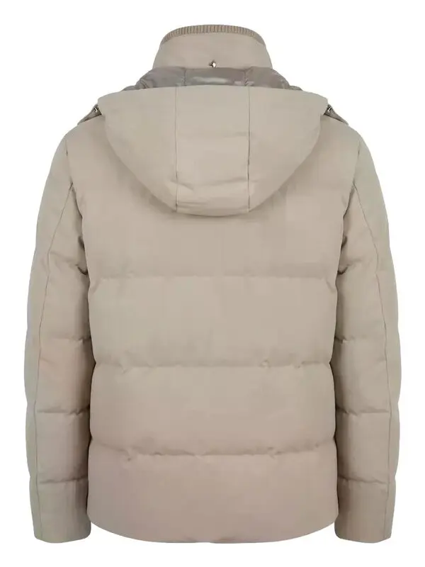 MONTECORE Hooded Padded Jacket - Neutrals