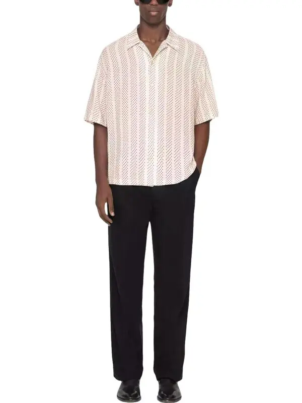 ALLSAINTS Quasar Short-sleeve Shirt - Neutrals