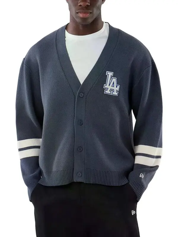 New Era Mlb Losdod Cardigan - Blue