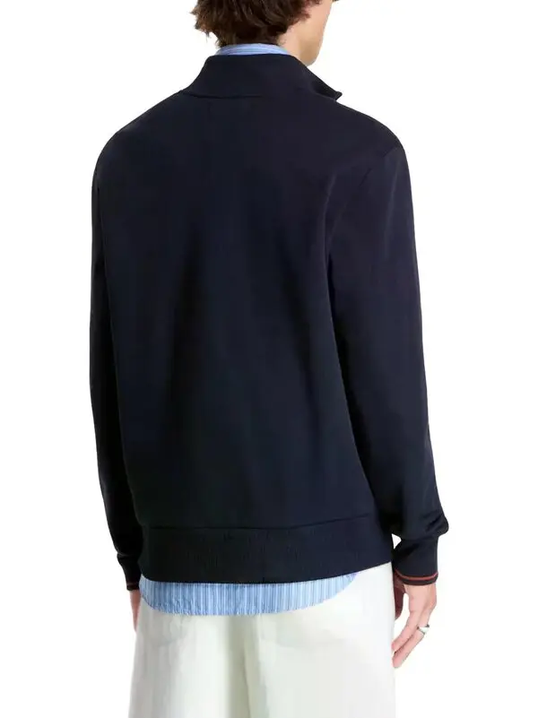 Fred Perry Half-zip Sweatshirt - Blue