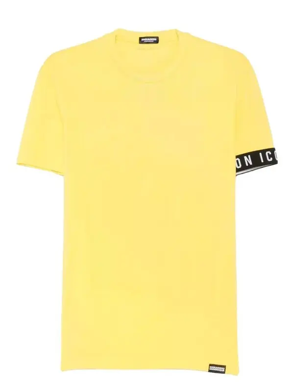 Dsquared2 Icon-trim T-shirt - Yellow