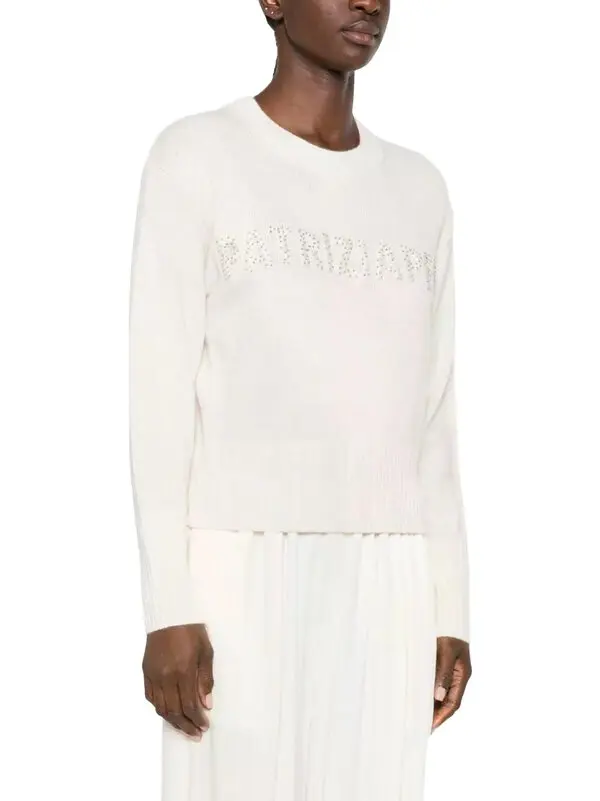 Patrizia Pepe Crew-neck Sweater - Neutrals