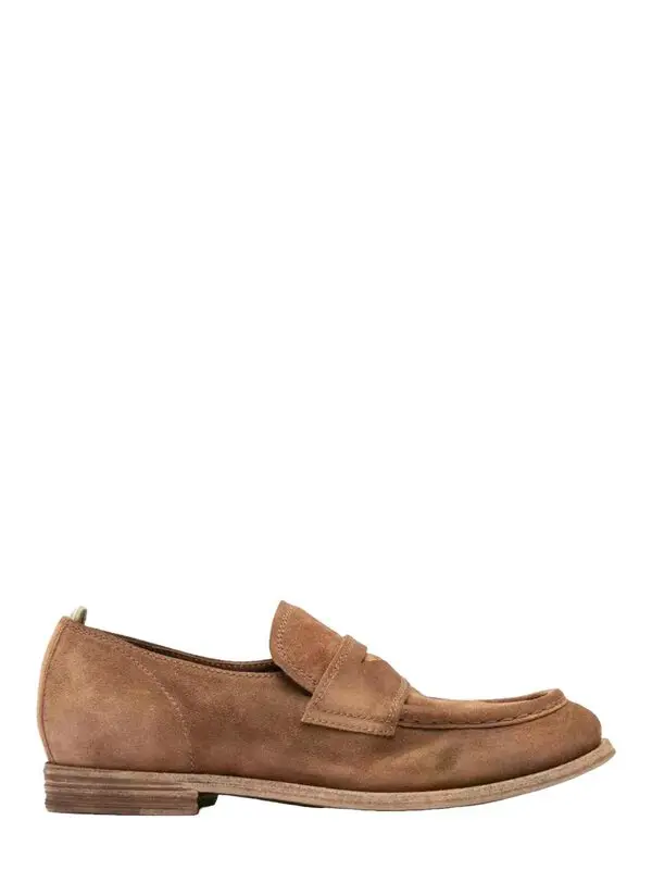Officine Creative Kalliopi 002 Suede Loafers - Brown