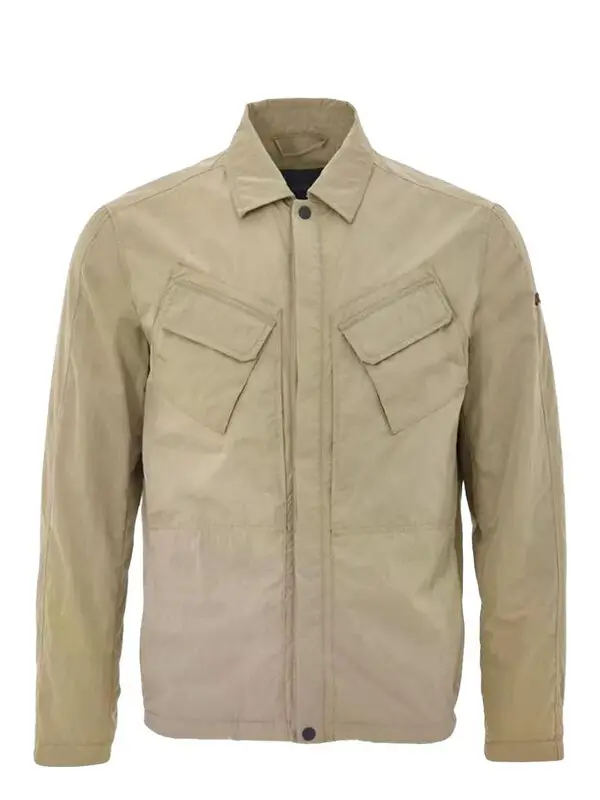 Paul & Shark Logo-patch Flap-pocket Jacket - Neutrals